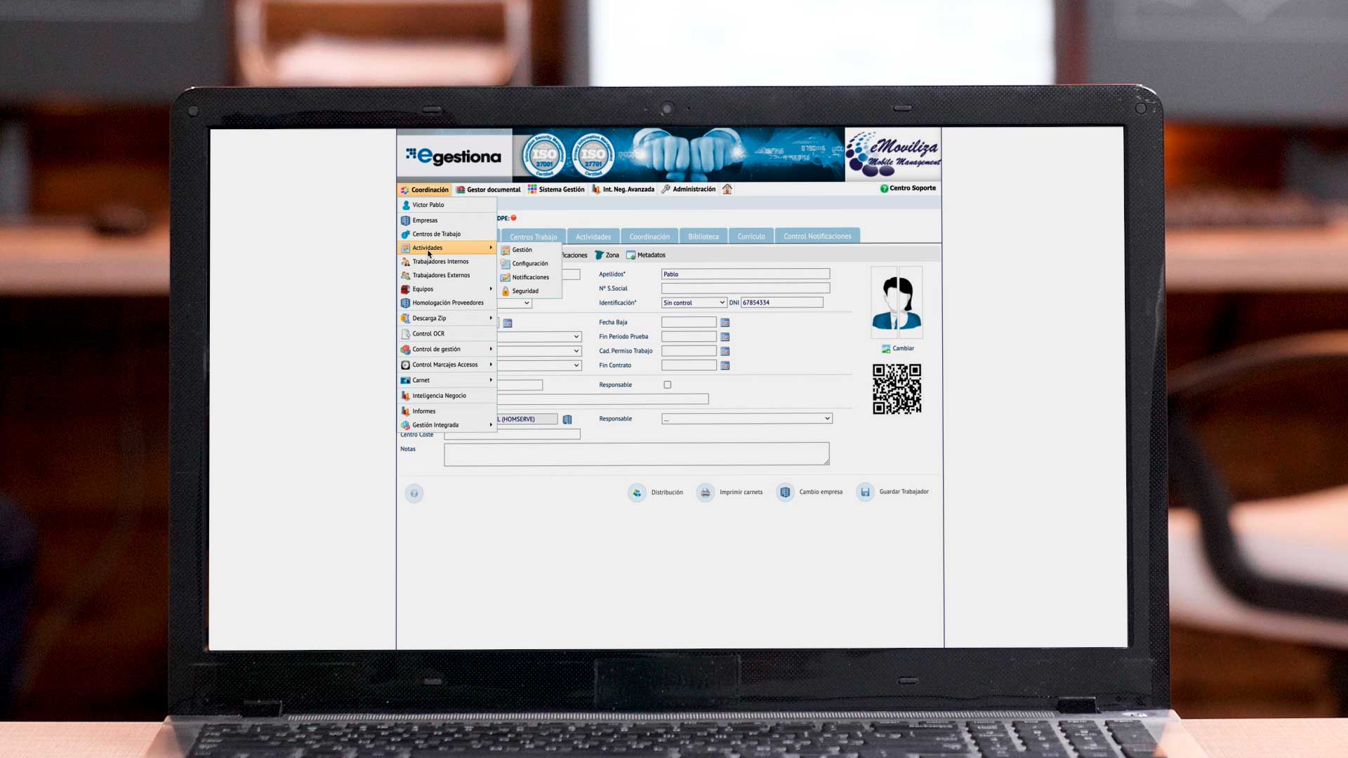 eGestiona: Data center and IaaS for a SaaS that automates company processes
